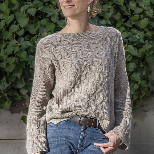 Ravelry: Drifting Wave Sweater pattern by Aneta Bleyer