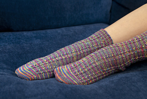 Ravelry: Crayon Box Socks pattern by Nazanin S. Fard