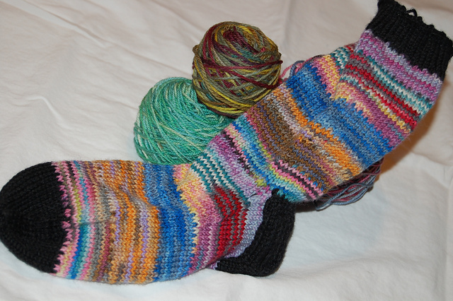 Ravelry: Scrappy Socks! pattern by Natalie Johnson