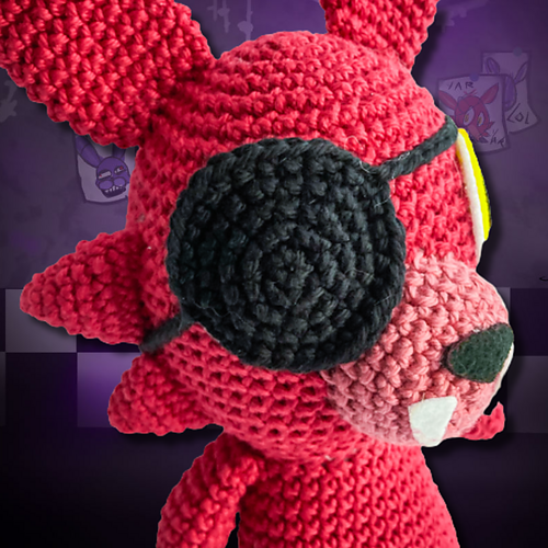 Ravelry: FNAF Foxy the Fox pattern by Codi Hudnall
