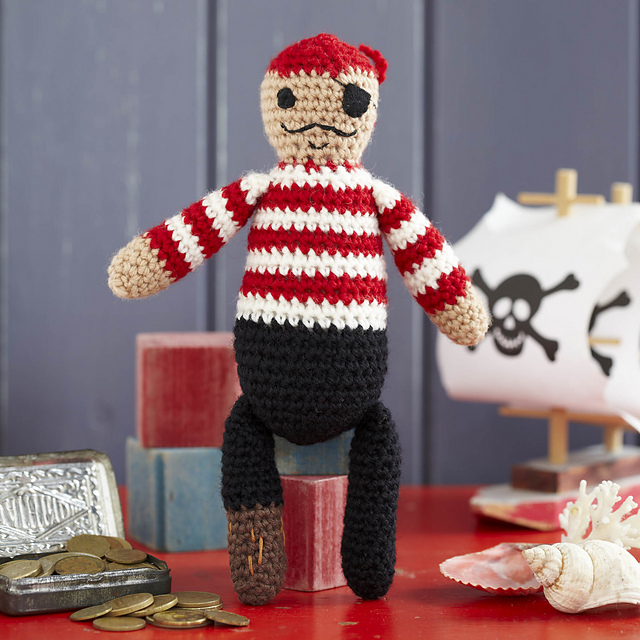 Ravelry: Crochet Pirate pattern by Nguyen Le