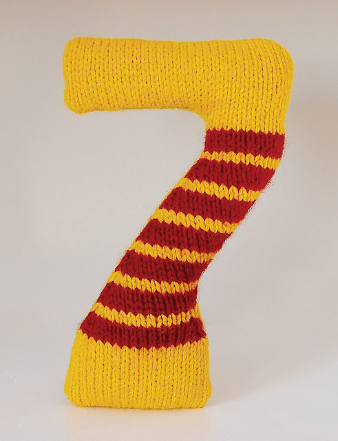 Ravelry: Number Seven - Plush Toy pattern by Dani Church