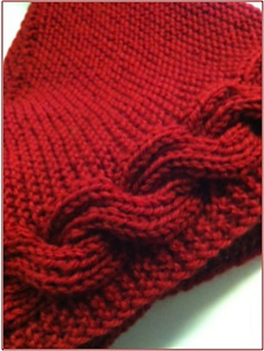 Ravelry: Reversible Cable Wrap pattern by Tamara Evans