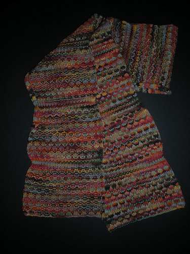 Ravelry: Lifted Stitch Scarf pattern by Carol Scott