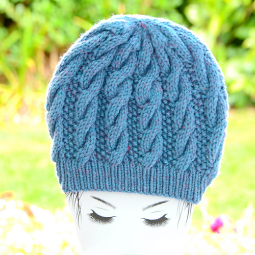 Ravelry: Cable Beanie KPWB01 pattern by Marisa Perrin