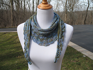 Ravelry: KnitSister1's Gallatin Scarf