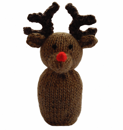 Ravelry: Reindeer (Rudolph) pattern by Sarah Gasson