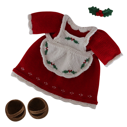 Ravelry: Mrs Claus (Knit a Teddy) pattern by Sarah Gasson