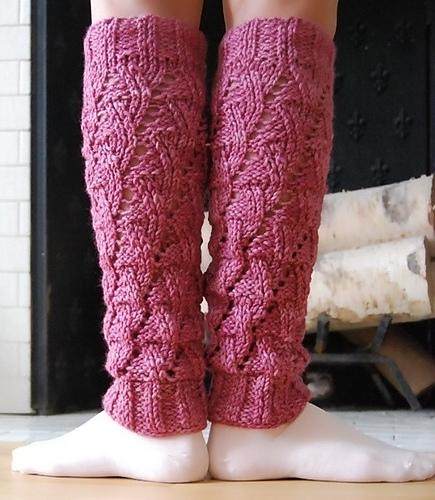 Ravelry: Knit Ballet Leg Warmers pattern by Dario Natarelli
