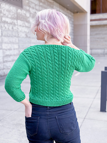 Ravelry: Ivy League Pullover pattern by Knitatude / Chantal Miyagishima