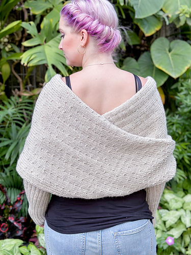 Ravelry: Snowfall Sweater Scarf pattern by Knitatude / Chantal Miyagishima
