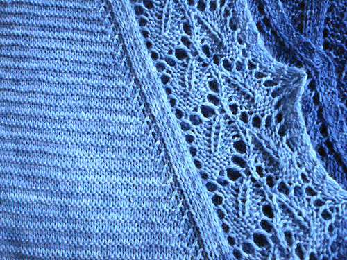Ravelry: Garden's Blue Flower pattern by Knit-by-Bit Designs