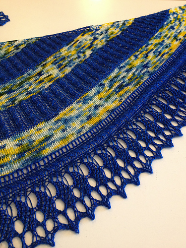 Ravelry: Blue Sky Shawl pattern by Knit-by-Bit Designs