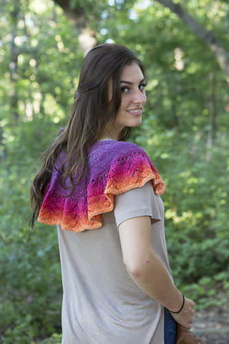 Ravelry: Fashion Week Gradient Shawl pattern by Jaala Spiro