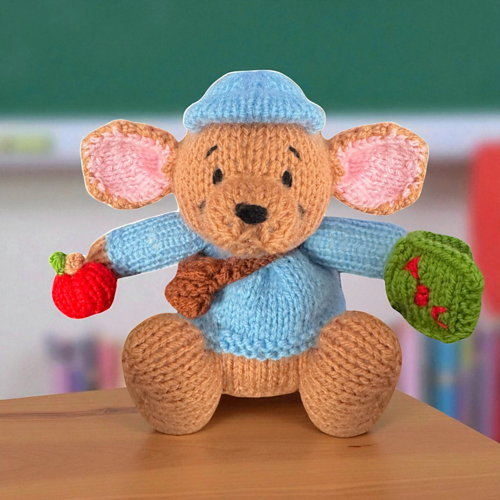 Ravelry: School Roo choc orange cover / Pooh toy pattern by Rebecca Roberts