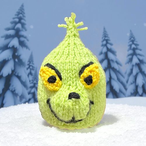 Ravelry: Christmas Grinch Head choc orange cover / toy pattern by ...