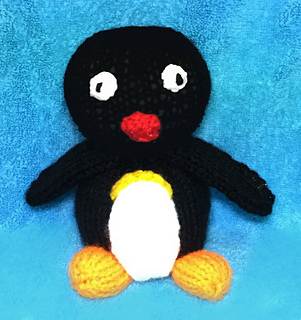 Ravelry: Pingu choc orange cover / toy pattern by Rebecca Roberts