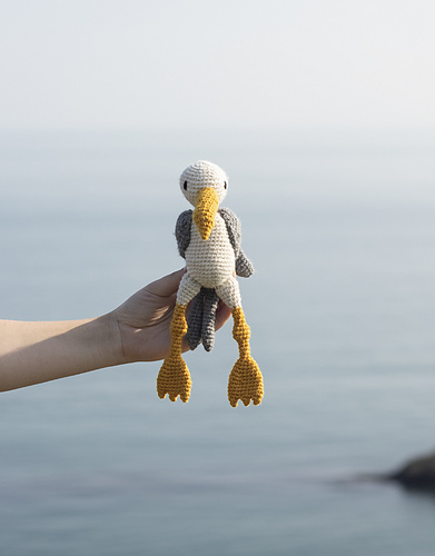 Ravelry: Dave the Seagull pattern by Kerry Lord