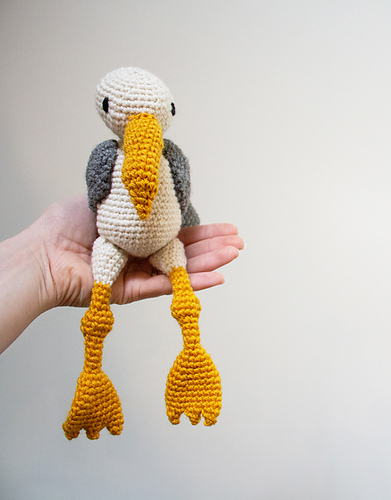 Ravelry: Dave the Seagull pattern by Kerry Lord