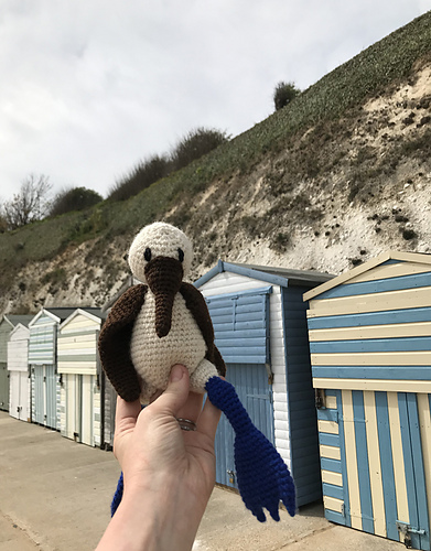 Ravelry: Vince the Blue-footed Booby pattern by Kerry Lord