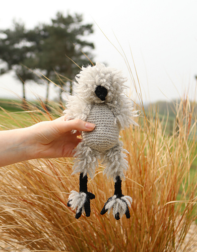 Ravelry: Tricia the Silkie Chicken pattern by Kerry Lord