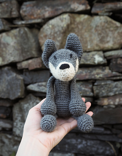 Ravelry: Christophe the Wolf pattern by Kerry Lord