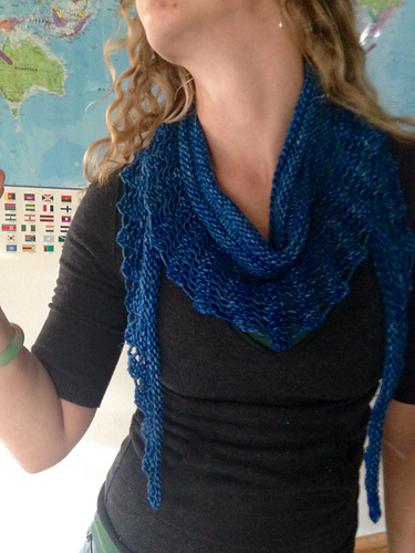 Ravelry: Gallatin Scarf pattern by Kris Basta - Kriskrafter, LLC