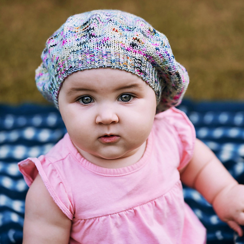 Ravelry: Rebel Girl Beret pattern by Jamie Hoffman