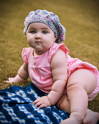 Ravelry: Rebel Girl Beret pattern by Jamie Hoffman