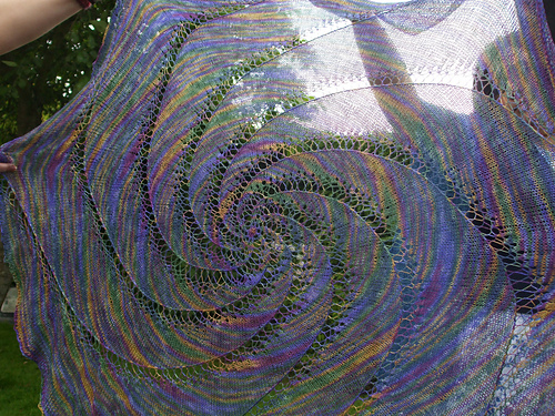 Ravelry: Vortex Shawl pattern by Kristina McCurley