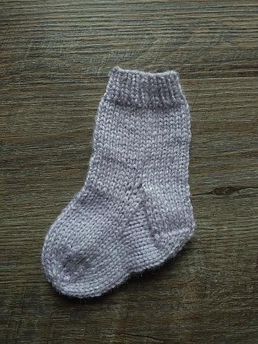 Ravelry: The "Perfect" Baby Sock pattern by Denine Currie