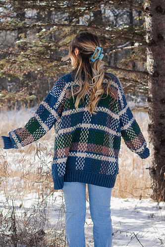 Ravelry: Plaid Cardigan pattern by Janine Myska