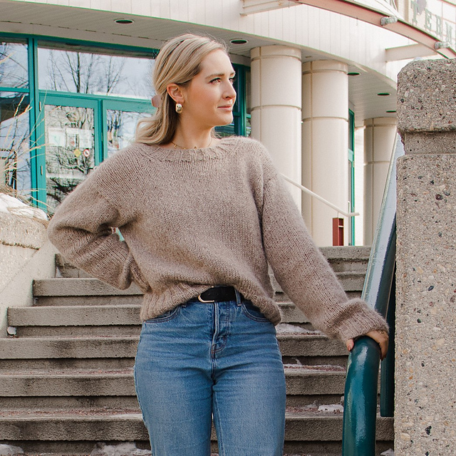 Ravelry: Bayview Sweater pattern by Janine Myska