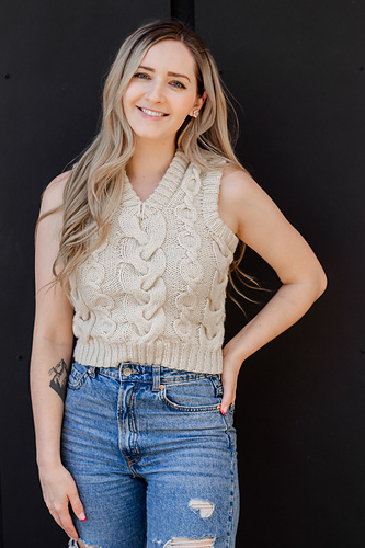 Ravelry: Sterling Slipover pattern by Janine Myska