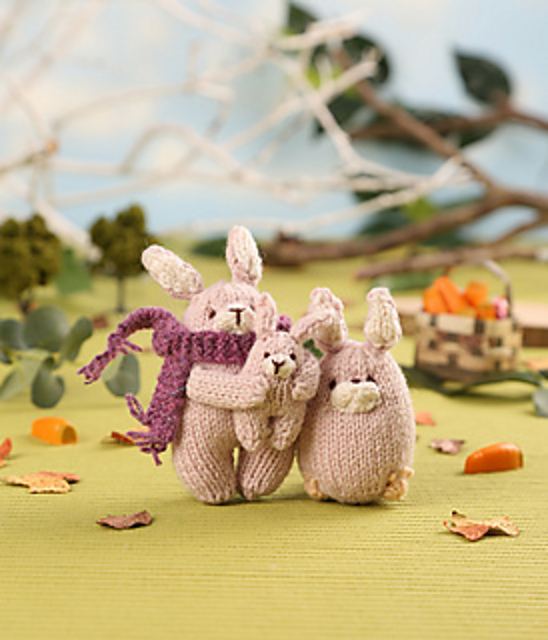 Ravelry: Pink Bunny Family pattern by Sachiyo Ishii