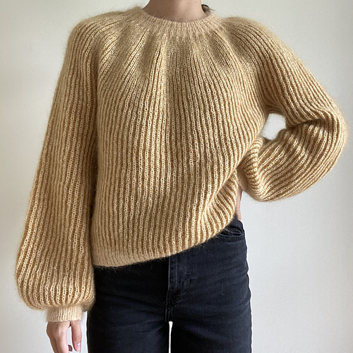 Ravelry: Sunray Sweater Mohair Edition pattern by Celina Dyhring