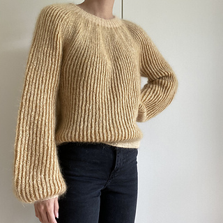 Ravelry: Sunray Sweater Mohair Edition pattern by Celina Dyhring