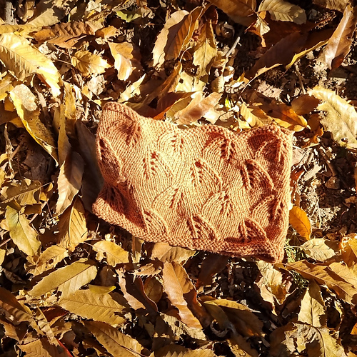 Ravelry: Falling Leaves Cowl pattern by Jessica Park