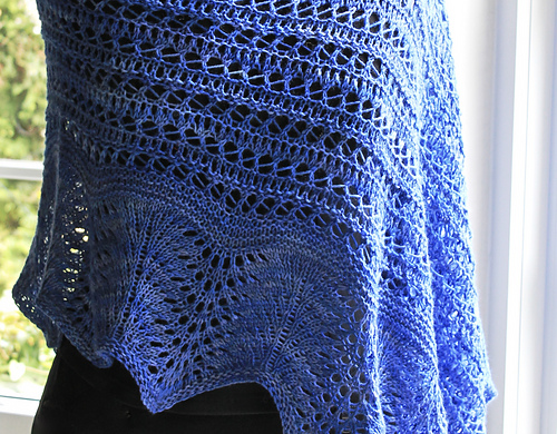 Ravelry: Silk Road Wrap pattern by Kate Lore Designs