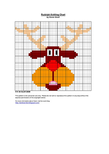 Ravelry: Rudolph pattern by Karen Scott