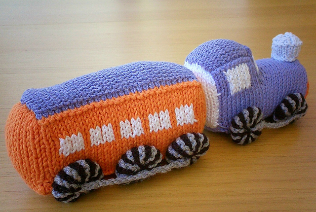 Ravelry: Passenger Steam Train Knitting Pattern pattern by Diane Stobbart