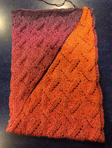 Ravelry: Berneray (triangle) pattern by Susan Ashcroft