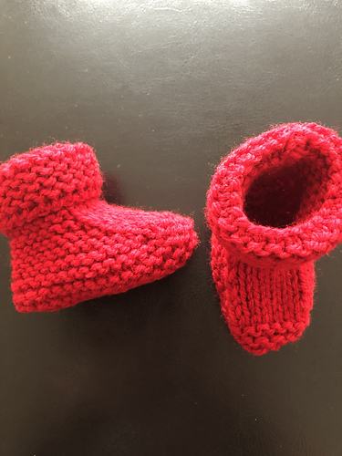 Ravelry: Babbity Baby Booties pattern by marianna mel