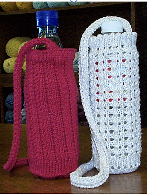 Ravelry: Water bottle Holders pattern by Alissa Barton
