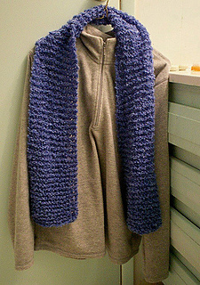 Ravelry: Easy Bernat Soft Boucle Scarfs pattern by Heather Gibbs