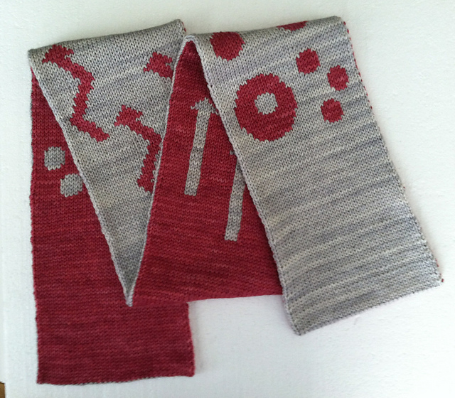 Ravelry: Double Knitting Scarf pattern by Suzanne Bryan