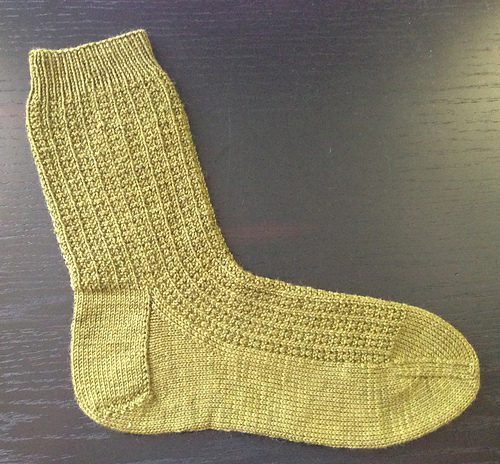 Ravelry: Man's Dress Sock pattern by Suzanne Bryan