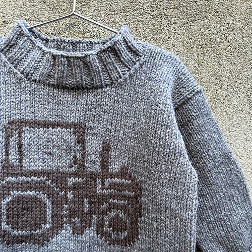 Ravelry: Tractor Sweater pattern by Pernille Larsen