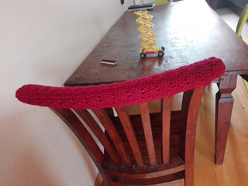 Ravelry: Kitchen Chair Topper/Wall Protector pattern by Cris Porter