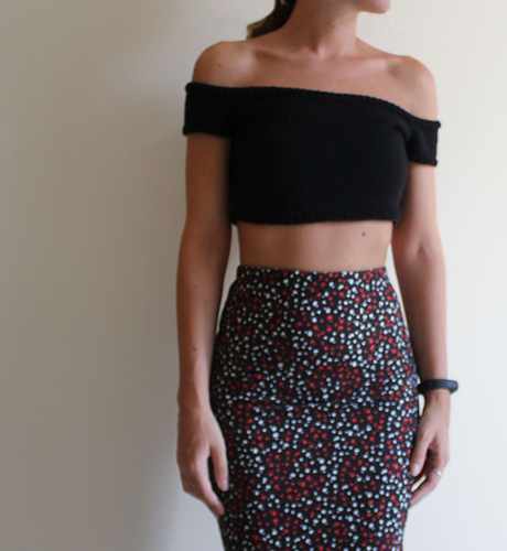 Ravelry: Off Shoulders Top pattern by Knittles Creations